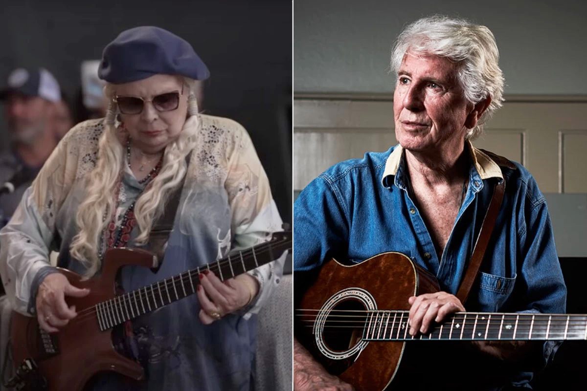 Graham Nash Recalls Joni Mitchell Witnessing To The Birth Of CSN