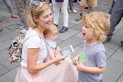 All You Need To Know About Rosamund Pike's Children: Solo and Atom
